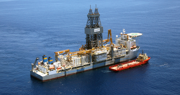 Moonpool dance on the Pacific Santa Ana: Subsea MudLift Drilling system ...