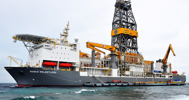 Rowan Relentless has first two options exercised by ExxonMobil ...